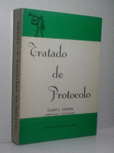 Tratado de protocolo (Spanish Edition): Jacinto Cano de la Vega ...