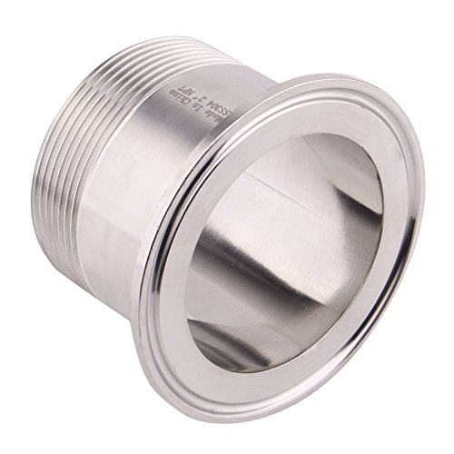 Snapklik.com : DERNORD Sanitary Male Threaded Pipe Fitting To 2.5 INCH