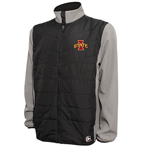 NCAA Iowa State Cyclones Men's Quilted Front Panel Bonded Jacket, XXL ...