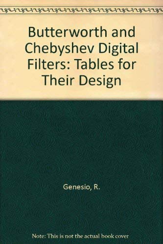 Butterworth and Chebyshev digital filters: Tables for their design: R ...