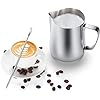 Amazon.com: 20 oz Milk Frothing Pitcher, 304 stainless steel 600ml milk ...
