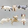 Amazon.com: MQIONGJOOY 9 Pcs Cute Cat Fingurine Computer Monitor Decor ...