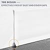 Flexible Skirting Strip, 10cm Self Adhesive Vinyl Wall Base, Peel and ...
