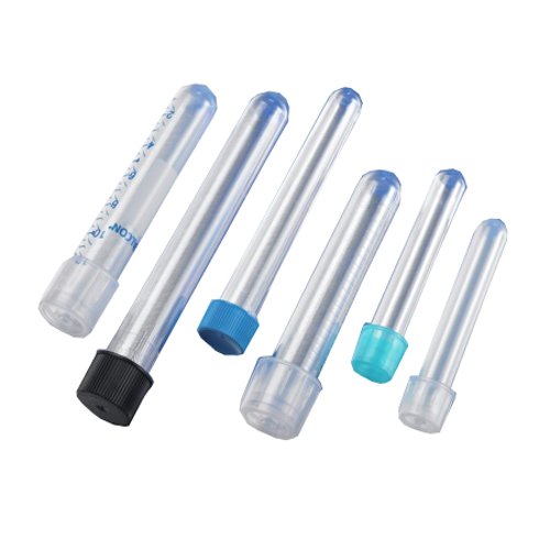 Falcon 352052 Round Bottom Polystyrene Test Tube without Cap, 12 mm x ...