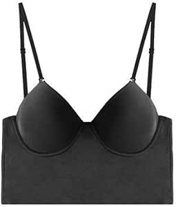 Amazon.com: ZIPPICE Women's Low Back Bra, Open Back Bra-Strapless ...