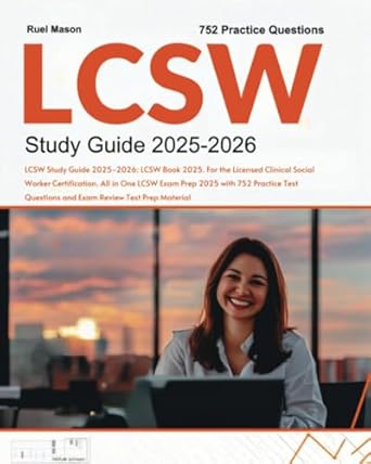 LCSW Study Guide 2025-2026: LCSW Book 2025. For the Licensed Clinical ...