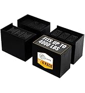 Amazon.com: Tocawe Oversized Bed Risers Heavy Duty Stackable 4 Pack ...