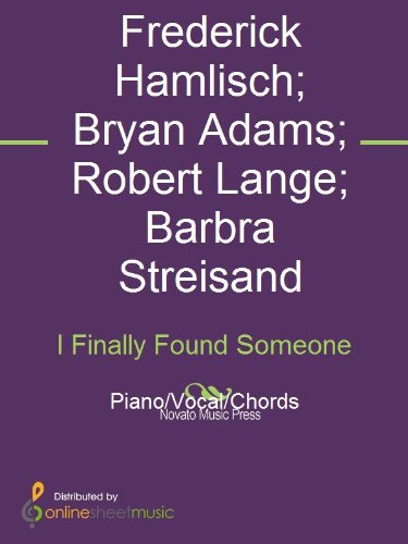 I Finally Found Someone eBook : Barbra Streisand, Bryan Adams, Marvin ...