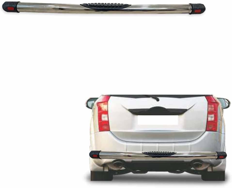 DriveStylish Stainless Steel High Gloss Safety Rear Bumper Protector ...