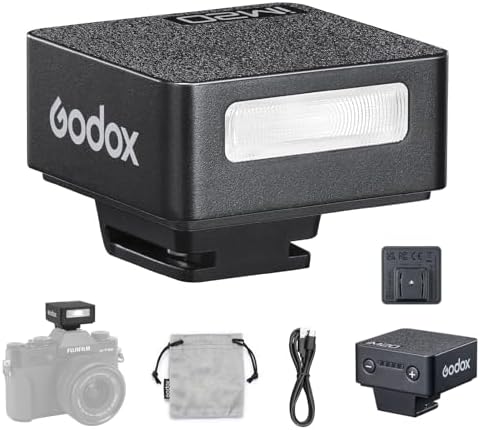 Godox iFlash iM20 Mini Camera Flash, Small Universal Flash Speedlight ...