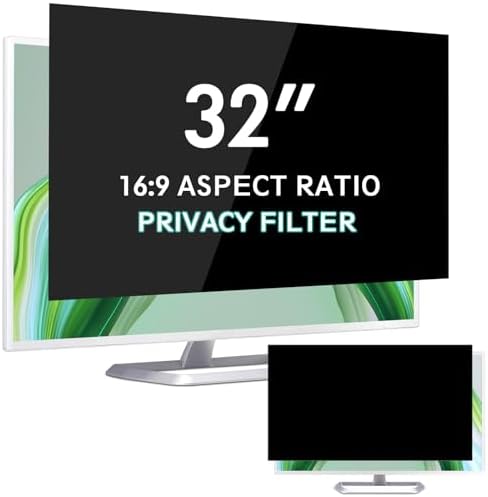 Amazon.com: FILMEXT 32 inch Privacy Screen Filter for 16:9 Computer ...