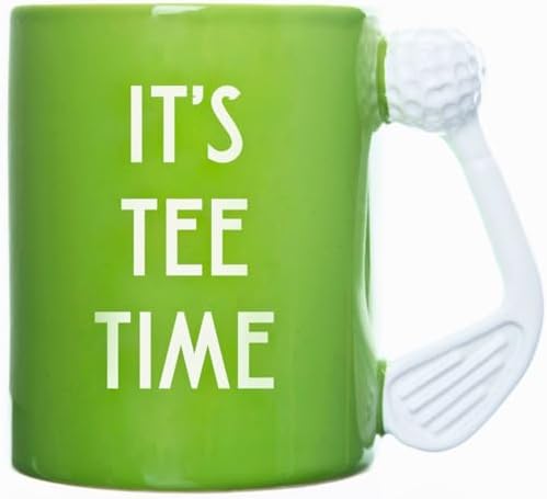 It's Tee Time Golf 15oz Large Mug Cup : Amazon.co.uk: Home & Kitchen