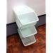 Amazon.com : WTM CBCL-24 Stackable Bins with Hinged Lids, 24-Quart ...