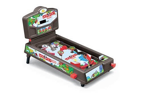 Buy Monopoly Jr. Deluxe Tabletop Pinball Machine Online at Low Prices ...