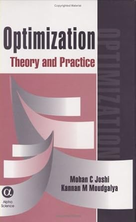 Buy Optimization: Theory and Practice Book Online at Low Prices in ...