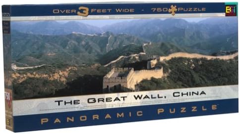 Amazon.com: Panoramic The Great Wall of China Jigsaw Puzzle 765pc ...