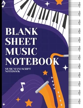 Blank Sheet Music Notebook vol.2: music manuscript paper Soft Cover ...