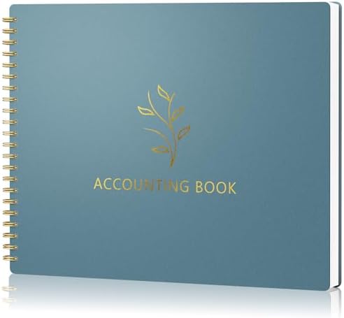 AKONEGE Accounting Ledger Book for Small Business Bookkeeping Personal ...