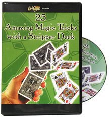 Amazon.com: Magic DVD: 25 Amazing Magic Tricks with a Stripper Deck ...