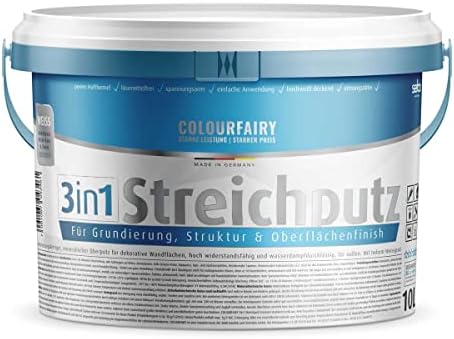 Streichputz weiß matt Rollbarer und Streichbarer Putz von Colourfairy ...