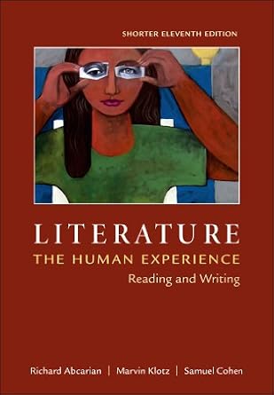 Amazon.com: Literature: The Human Experience, Shorter Edition: Reading ...