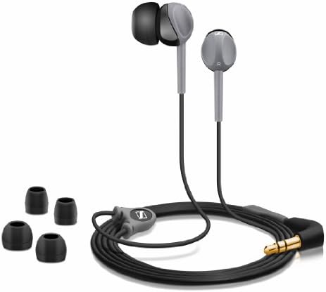 Sennheiser CX 180 Street Wired In Ear Earphones No Microphone BlackGrey ...