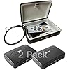 Amazon.com: SEPOX® Water/Fire-Resistant Portable Security Case Lock Box ...