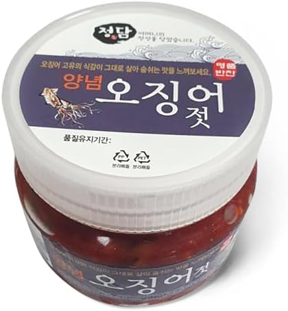 Amazon.com: Korean Spicy Salted Squid/Fermented in a Traditional Salted ...