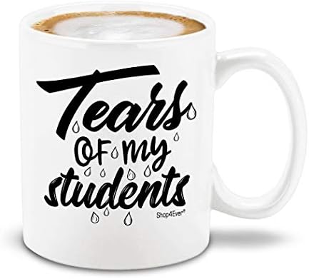 Amazon.com: Panvola Tears of My Students Teacher Mug Funny Graduation ...