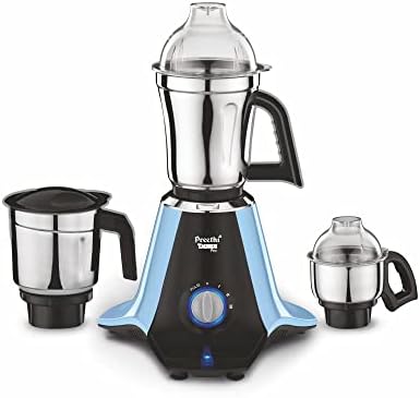 Buy Preethi Zodiac Black Mixer Grinder for Kitchen, 5 Jars 750 Watt ...
