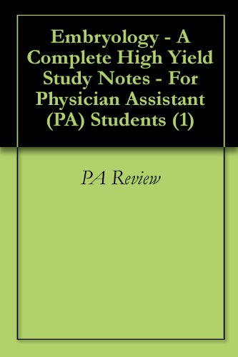 Embryology - A Complete High Yield Study Notes - For Physician ...