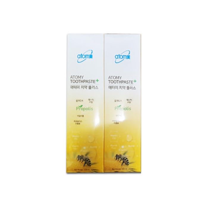 Amazon.com : Korean Toothpaste Propolis Bees Dental Oral Care System (7 ...