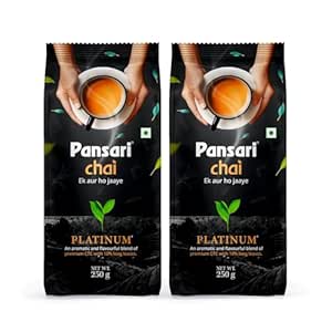 Pansari Platinum Premium CTC Chai with 17% Long Leaves Tea | Assam ...
