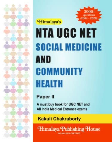 Buy NTA UGC NET Social Medicine and Community Health Paper - II Book ...