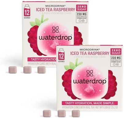 Amazon.com: Waterdrop Hydration Cubes, Berry Variety Pack, Vitamin C, E ...