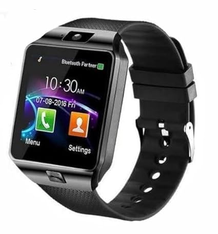 Vishaq Electronics DZ09 5G Smartwatch | Sim Card Slot | Camera for Men ...