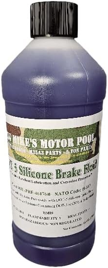 Amazon.com: Big Mike's Motor Pool Premium 16 oz. DOT 5 Silicone Brake ...