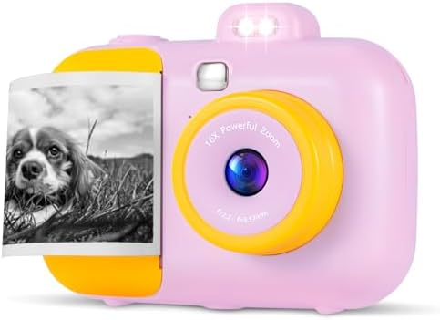 Amazon.com: Kids Instant Camera for 3-12 Year Old Girls Boys, Kids ...