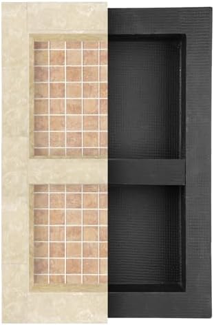 Shower Niche,12"x20"Tile Rectangle Shower Niche, Movable Partitions The ...