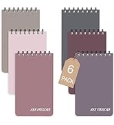 Amazon.com : AEE FIRSONE 6 Pack Spiral Pocket Notebooks, 3x5 Pocket ...