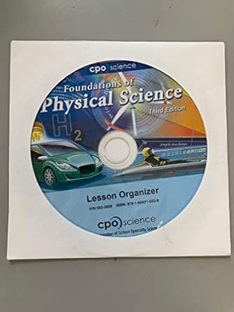 Foundations of Physical Science (3rd Edition) - Lesson Organizer CD-ROM ...