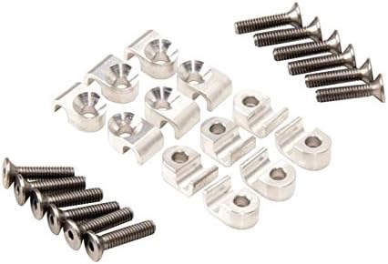 Amazon.com: Aluminum Brake Line Clamps, 3/16 Inch, Set of 12 : Automotive