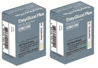 Amazon.com: Easygluco Plus Test Strips 100 Ct : Everything Else