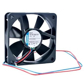 Amazon.com: 612 F US-PAT：5831359 6cm 60mm Fan 60x60x15mm DC12V 83mA 1W ...