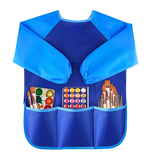 Snapklik.com : NEBURORA 1 Pack Kids Art Smocks Waterproof Children Art ...