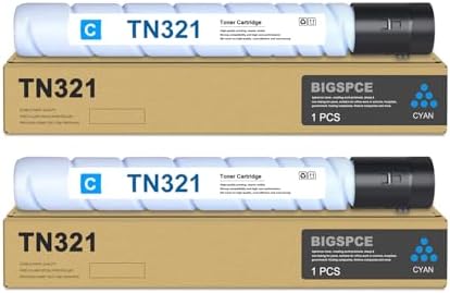 Amazon.com: BIGSPCE TN-321 TN321 Cyan Toner Cartridge (2 Pack): TN321C ...