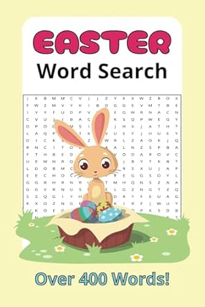 Easter Word Search Puzzle Book: 50 Fun Puzzles for All Ages!: Williams ...