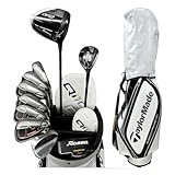 ・ブランド:TaylorMade・製造元:テーラーメイド・製造元/メーカー部品番号:qi10・テーラーメイド2024年モデルQi10をメインで揃えたセットです。 セット内容：ドライバー、ユーティリティ、アイアンセット、パター、キャディバッグ...