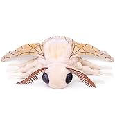 Amazon.com: FRANKIEZHOU Realistic Rosy Maple Moth Plush Animal - Rose ...