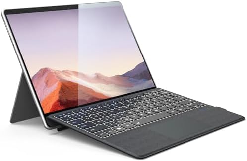 Amazon.com: Surface Pro 7 Wireless Bluetooth Keyboard with Touchpad 7 ...